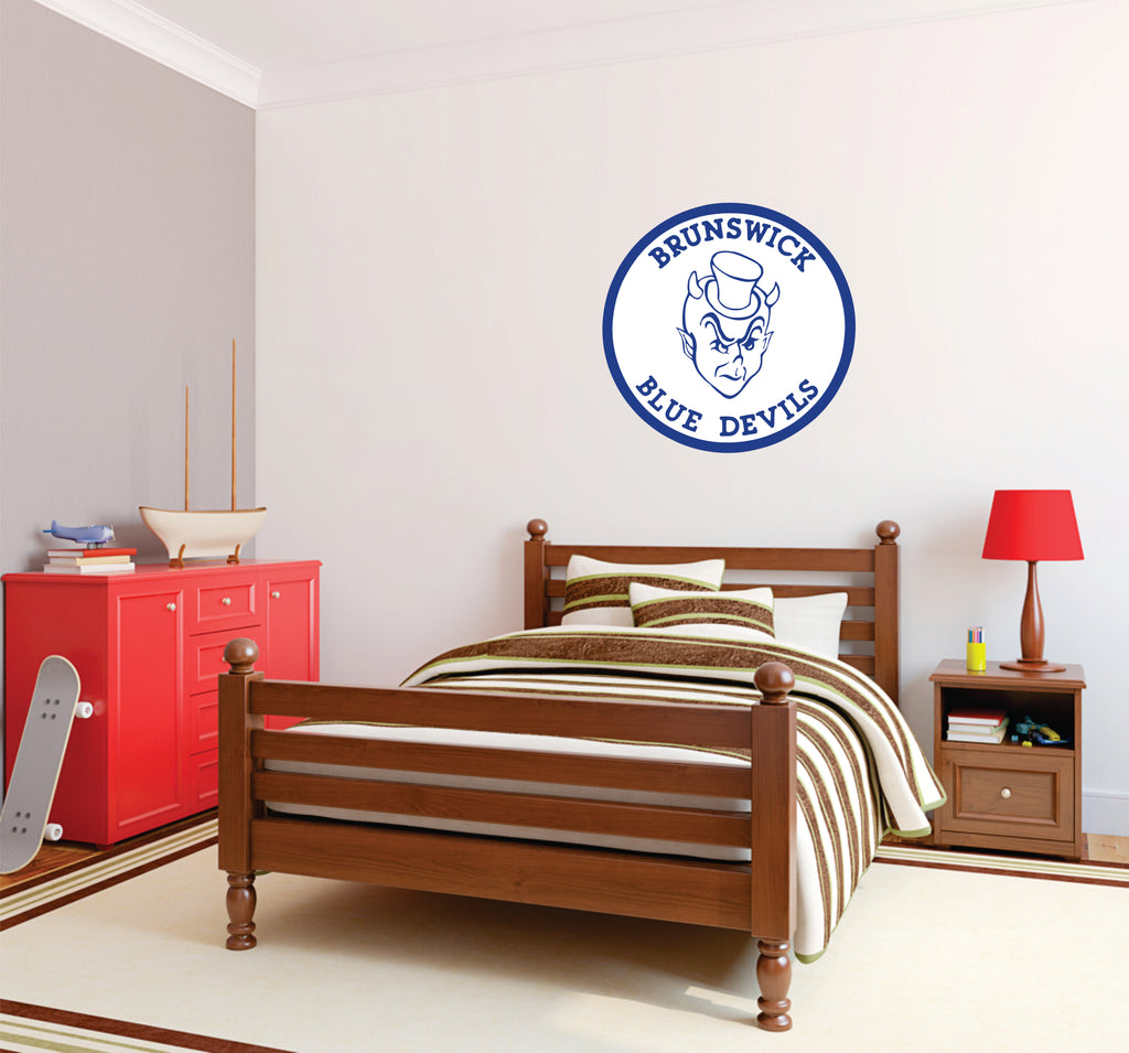 Brunswick Blue Devil Wall Mascot™ – Graffiti Wearhouse